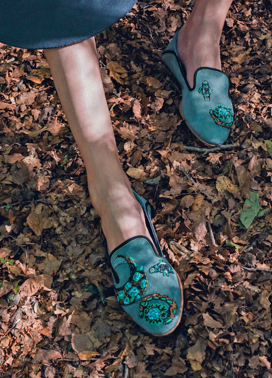 Meher Kakalia - Embroidered Designer Shoes